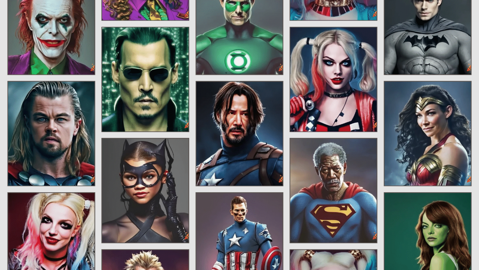 AI Celebrities Reimagined: See Them as Superheroes